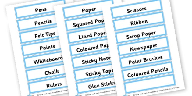 Writing Area (teacher made)