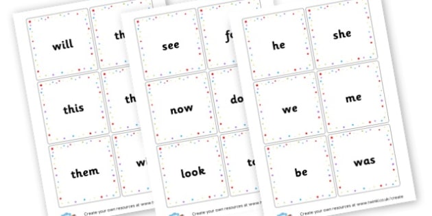 Phase 3 Tricky Words (teacher made)