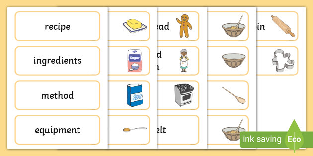gingerbread man recipe (teacher made)