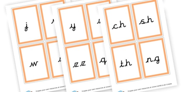 Phase 3 Sound Cards (teacher made)