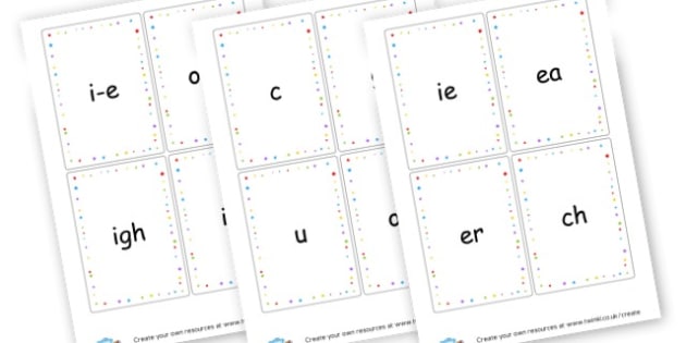 Phonic Flashcards - EAL Phonics Primary Resources
