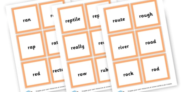 R words - Phoneme Games R Sound Primary Resources - Speech Language Therapy