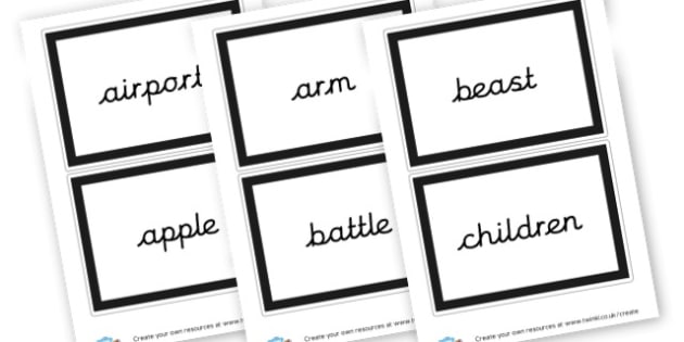 Nouns Cards (teacher made)