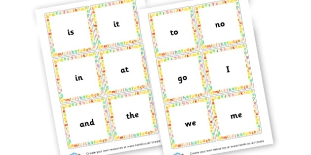 Phase 2 Words (teacher made)