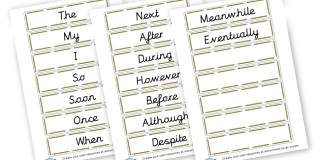VCOP openers - VCOP Display Primary Resources (teacher made)