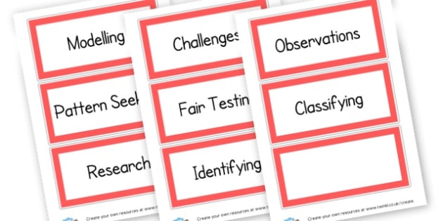 Science - Science & Investigation Literacy Primary Resources - Primary Res