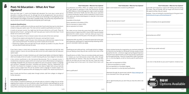 What do parents need to know about the future of post-16 qualifications ...