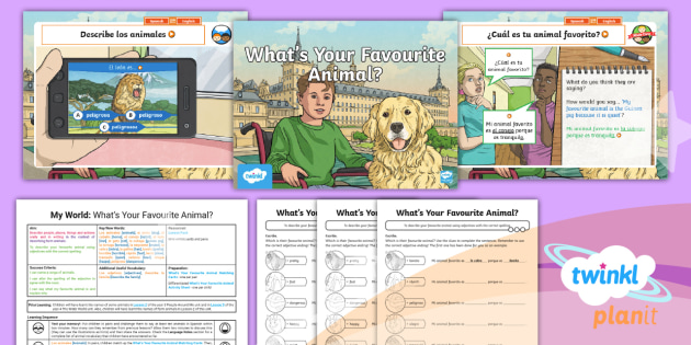 👉 PlanIt Year 5 Spanish Lesson: What’s Your Favourite Animal?