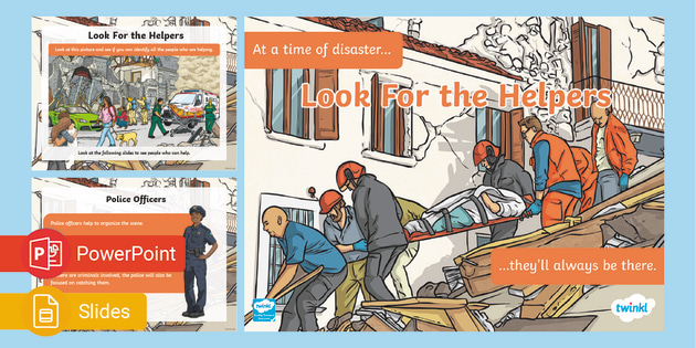 FREE Look For the Helpers Presentation - PowerPoint & Google Slides