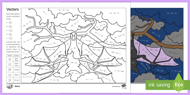 Vectors Colour by Number