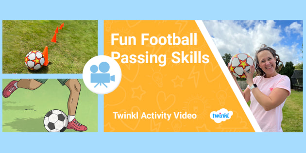 FREE! - KS1 (Ages 5-7) Activity Video: Football Passing the Ball