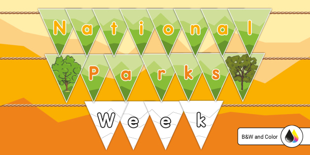 National Park Week Decoration Bunting | Resource | Twinkl