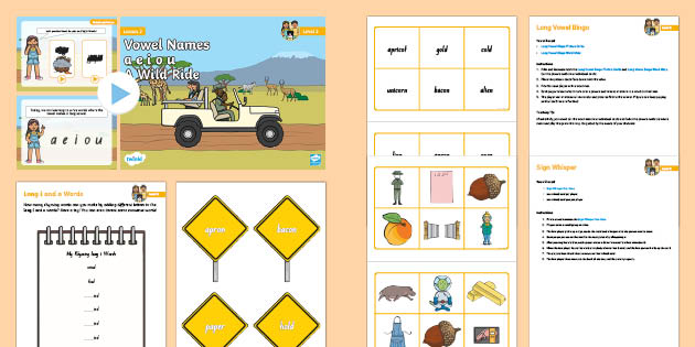 Week 9: Lesson 4: Long Vowels 4