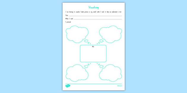 Visualising Thought Bubbles Worksheet (teacher made)