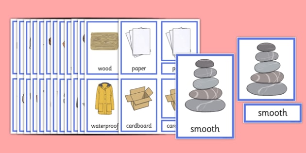 Materials Three Part Cards (teacher made)