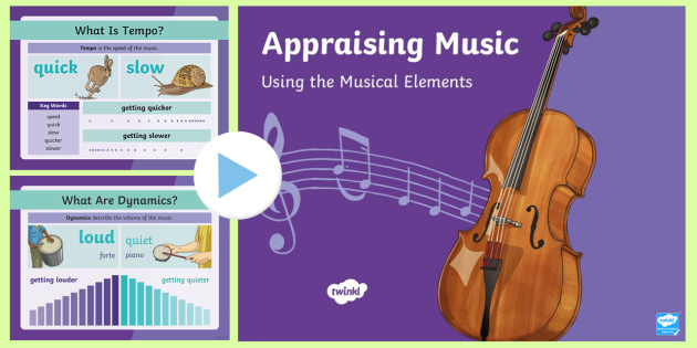 Elements of Music PowerPoint | KS2 Appraising Music