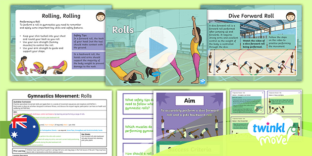 Move PE Year 6 Gymnastics: Movement Lesson 2: Rolls