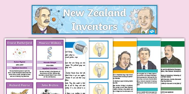 New Zealand Inventors (teacher made)