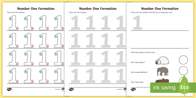 Australian 0-20 Number Formation Worksheet / Worksheet - 0 20 Number