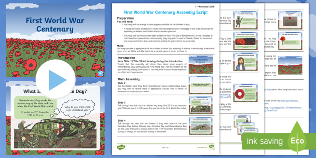 First World War PowerPoints | twinkl.co.uk