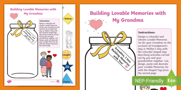 Building Lovable Memories with My Grandma l Grandparent's Day