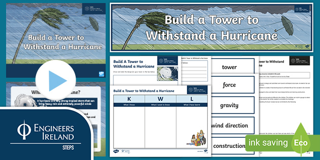 FREE! - Build a Tower to Withstand a Hurricane Pack