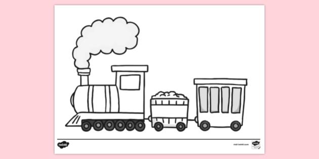 FREE! - Watt Steam Engine Colouring Sheet | Colouring Sheets