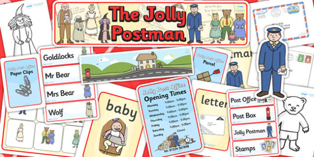 FREE! - Childminder Resource Pack to Support Teaching on The Jolly Postman