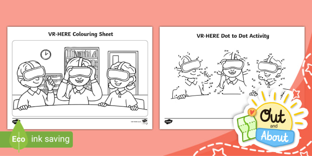 FREE! - VR-HERE Activity Pack (teacher made)