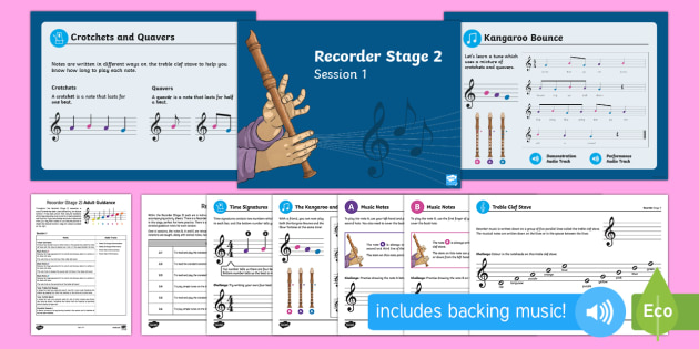 Recorder Stage 2 Resource Pack