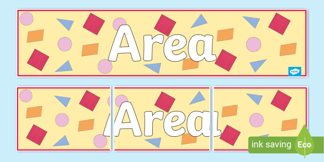 👉 Area Display Banner