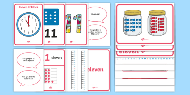 All About Number 11 Display Pack (teacher made)