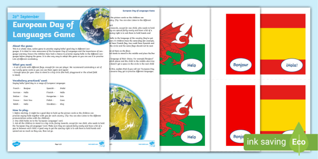 Language learning games - Languages - Activities