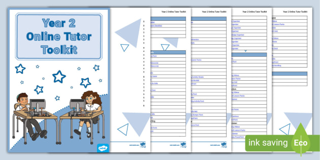 Year 2 Online Tutor Toolkit (teacher made)