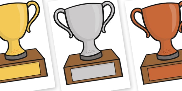 Editable Trophy Templates | Primary Resources | Twinkl