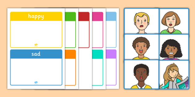 How Am I Feeling? Sorting Activity (teacher made)