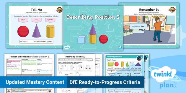 👉 Y1 Position and Direction PlanIt Maths Lesson 4