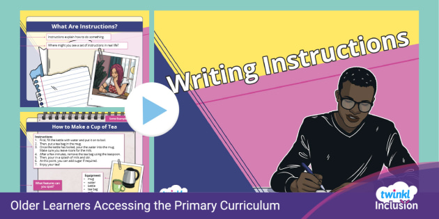 Instructional Writing PowerPoints | twinkl.com.au