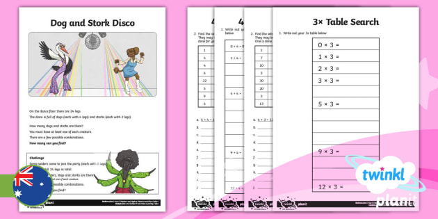 Year 3 Number and Algebra | Australian Lesson Packs | Twinkl