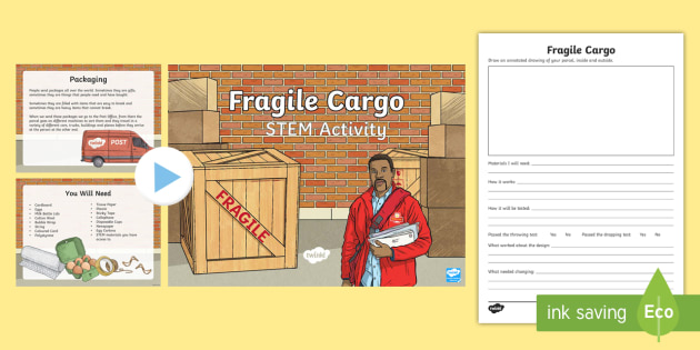 Fragile Cargo STEM PowerPoint (teacher made)