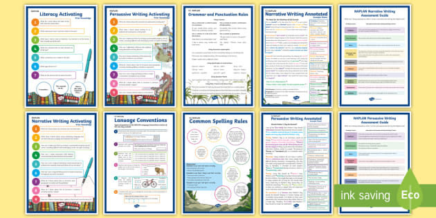 Y5 NAPLAN Resource Display Pack (teacher made)