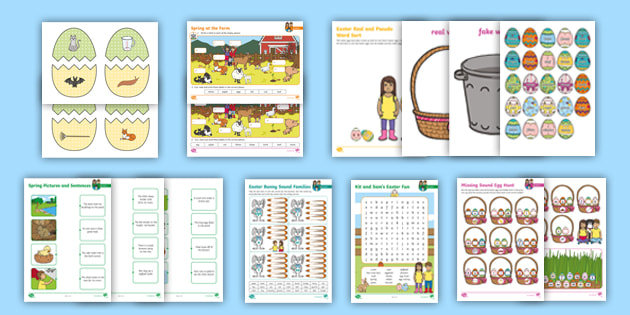 Easter and Spring Phonics Pack (teacher made)