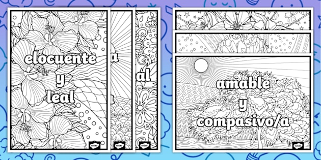 Honestidad Para Colorear Con Para 5 El Valor De La