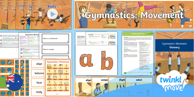 Move PE Year 4 Gymnastics: Movement Unit Pack