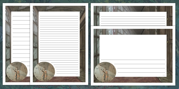 The Curse of Cogston House Short Story Page Border Pack