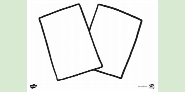 FREE! - Football - Red and Yellow Card Colouring | Colouring Sheets