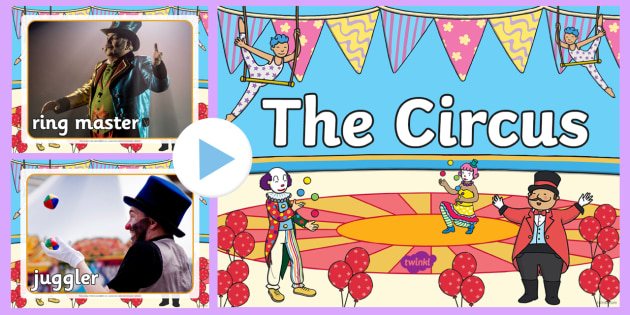 Circus Photo PowerPoint (teacher made)