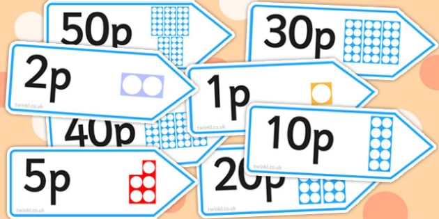 Number Shape Price Labels (teacher made)