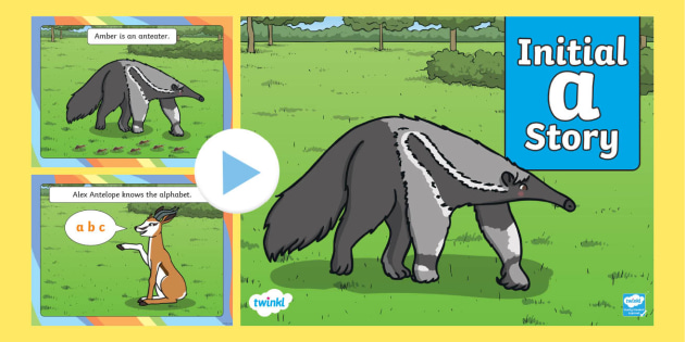 Initial a Story PowerPoint (teacher made)