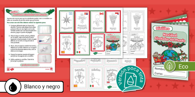 Imprimibles De Navidad Alrededor Del Mundo Para Preescolar 100